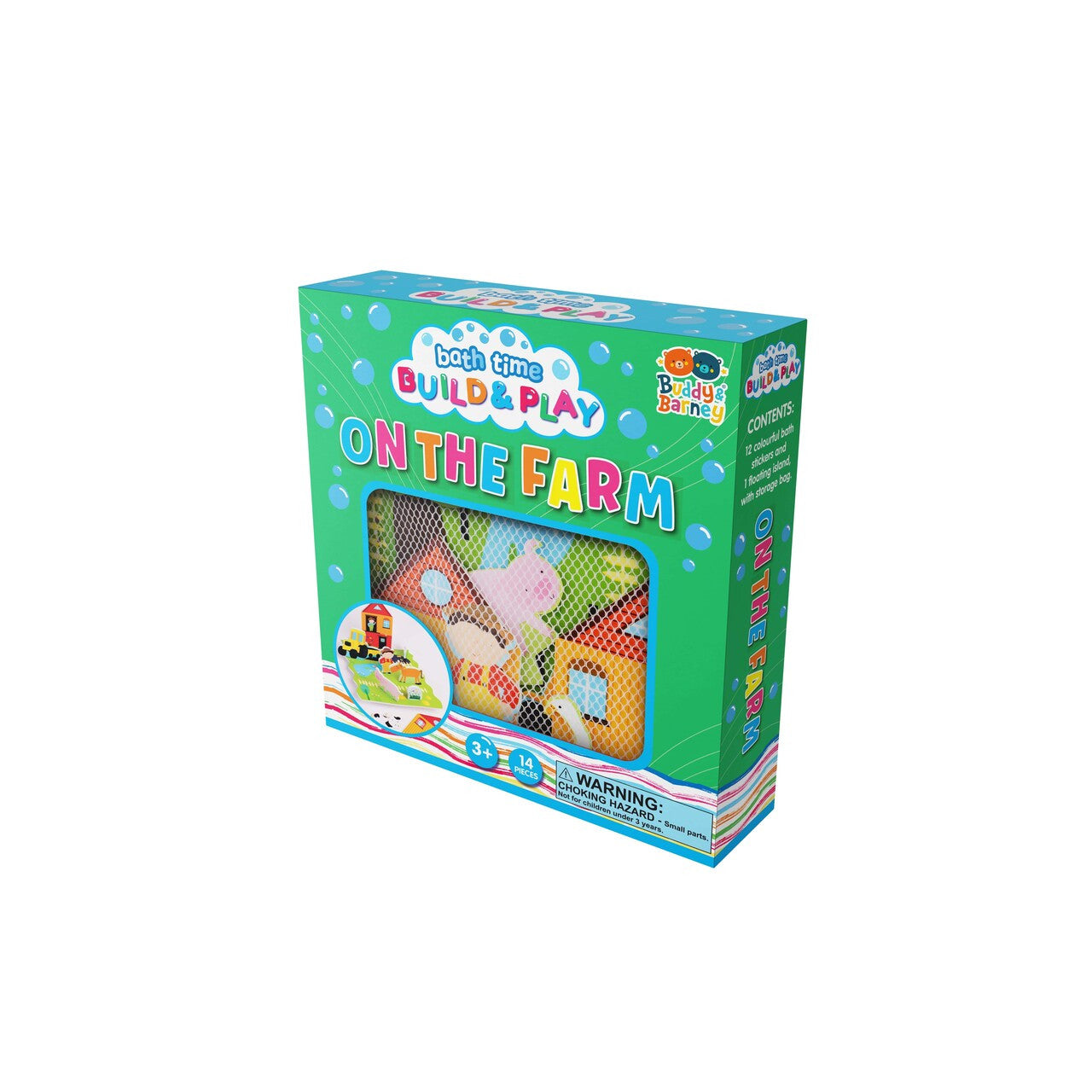 Buddy & Barney- Bath Time Stickers- On The Farm – The Fashion Baby and Co