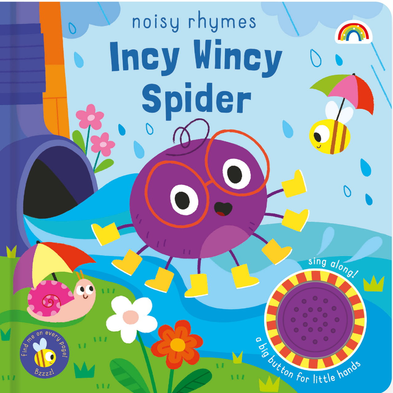 Mishmashed- Incy Wincy Spider- Noisy Rhymes Book – The Fashion Baby and Co