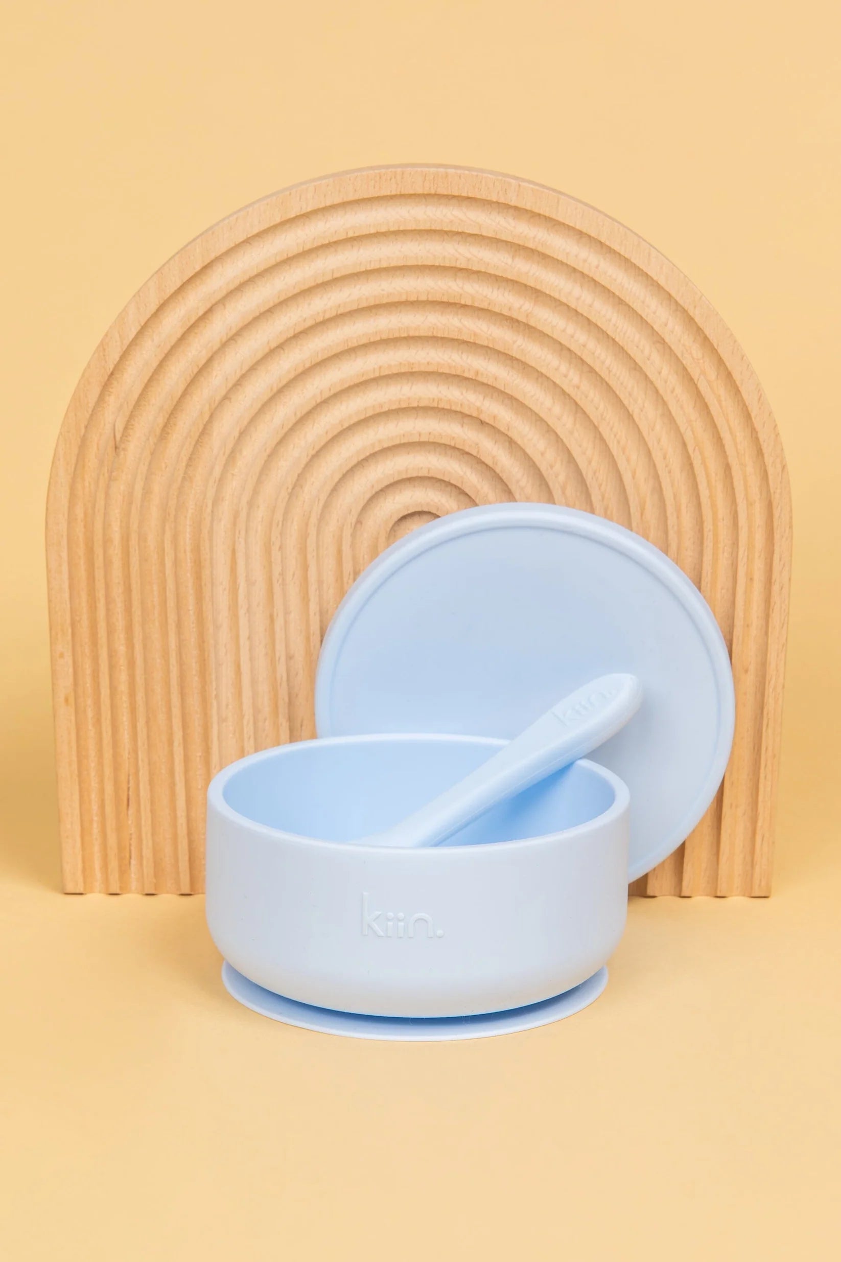 Kiin Baby - Sky -Suction Bowel and Spoon Set – The Fashion Baby and Co